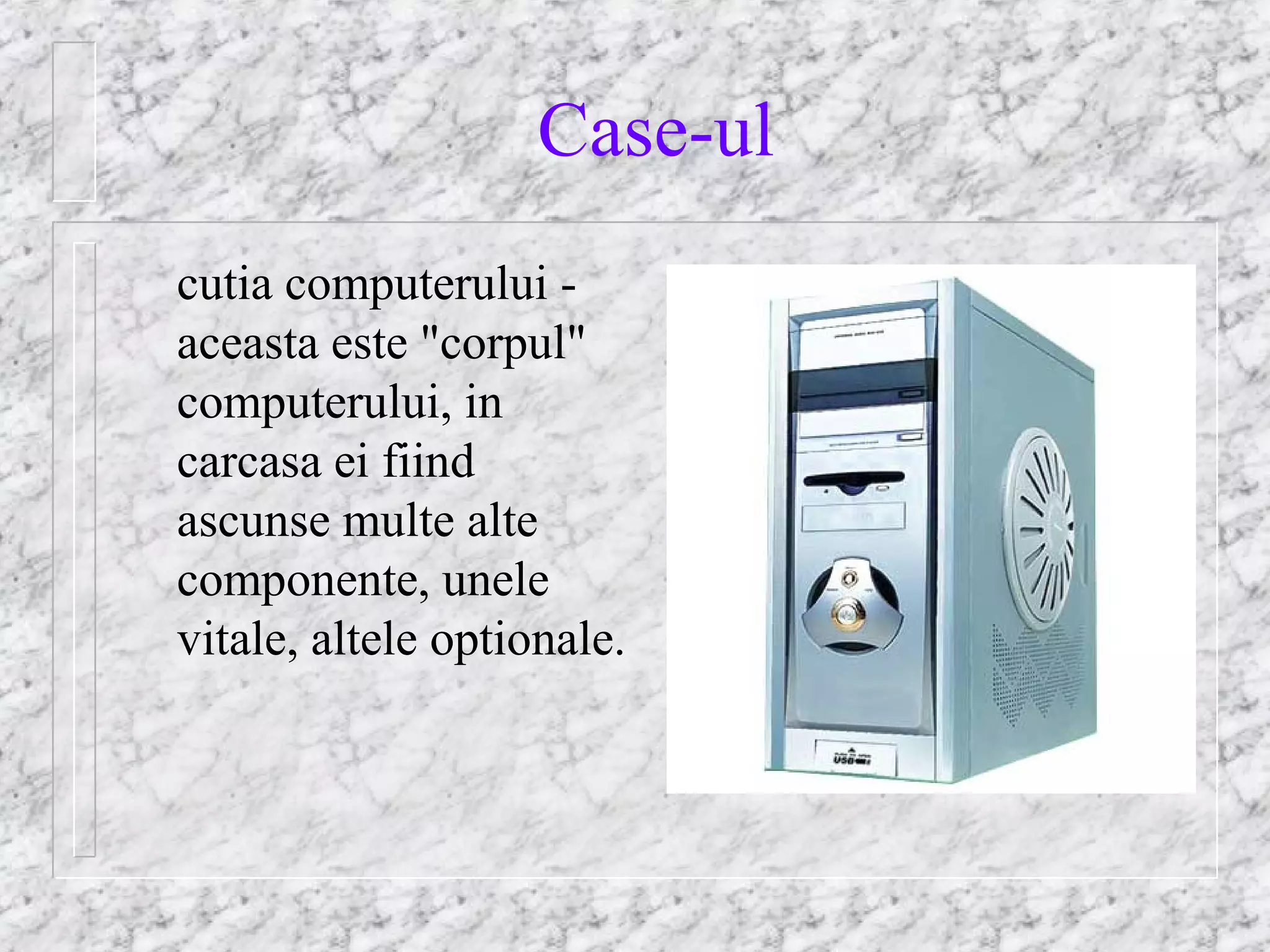 Structura calculatorului | PPS