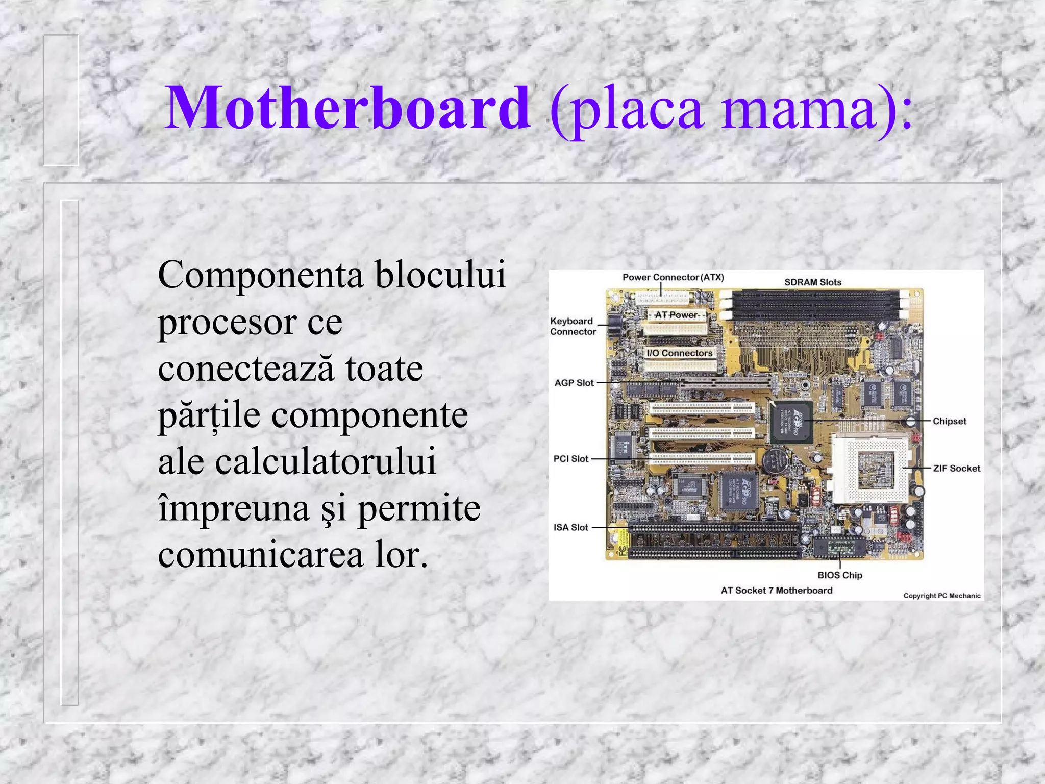 Structura calculatorului | PPS
