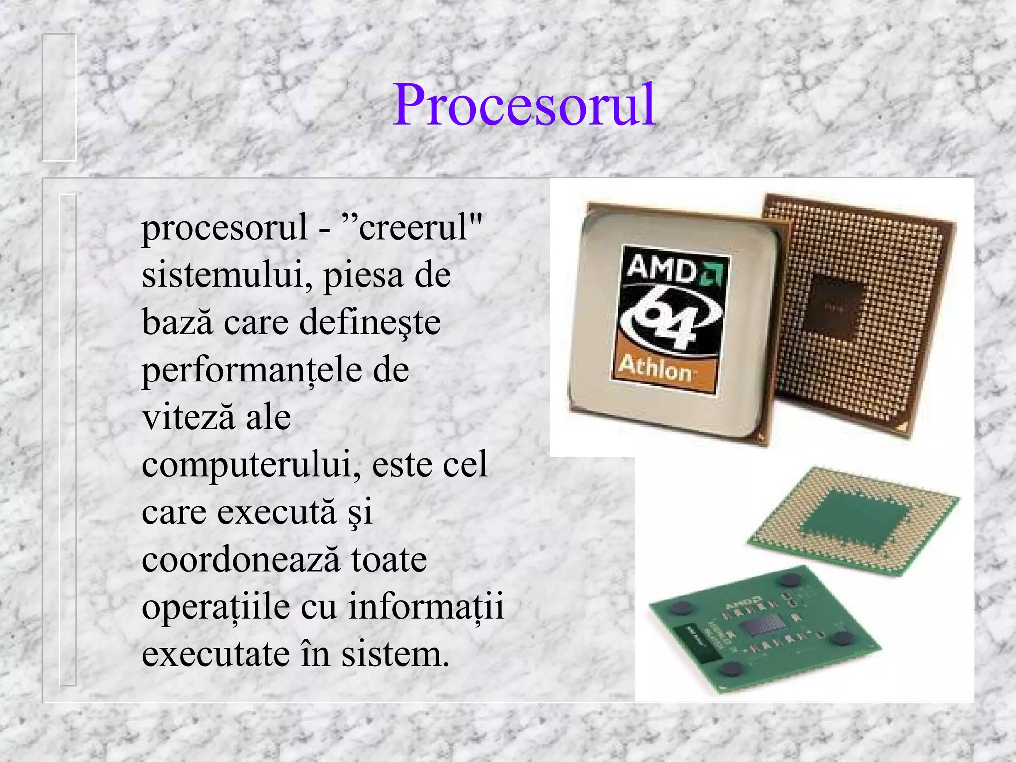 Structura calculatorului | PPS