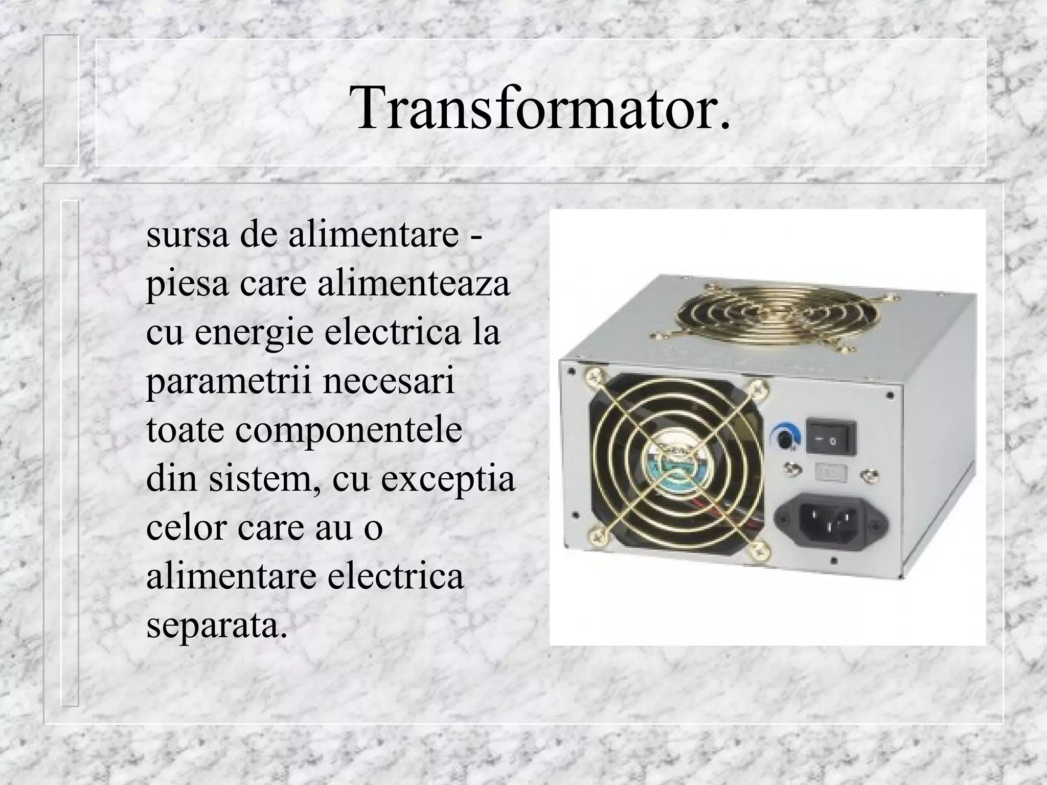 Structura calculatorului | PPS