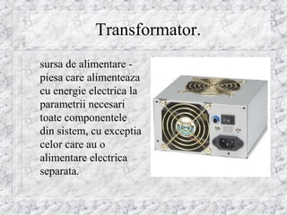 Structura calculatorului | PPS