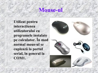 Structura calculatorului | PPS