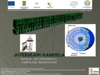 Structura invelisului electronic - chimie anorganica | PPT