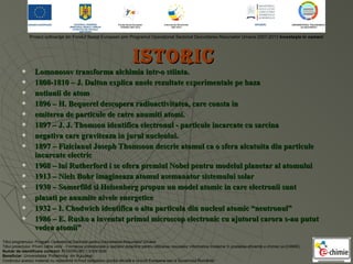Structura invelisului electronic - chimie anorganica | PPT