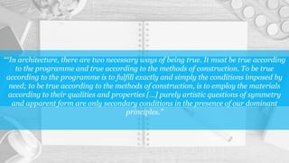 Structural rationalism | PPTX