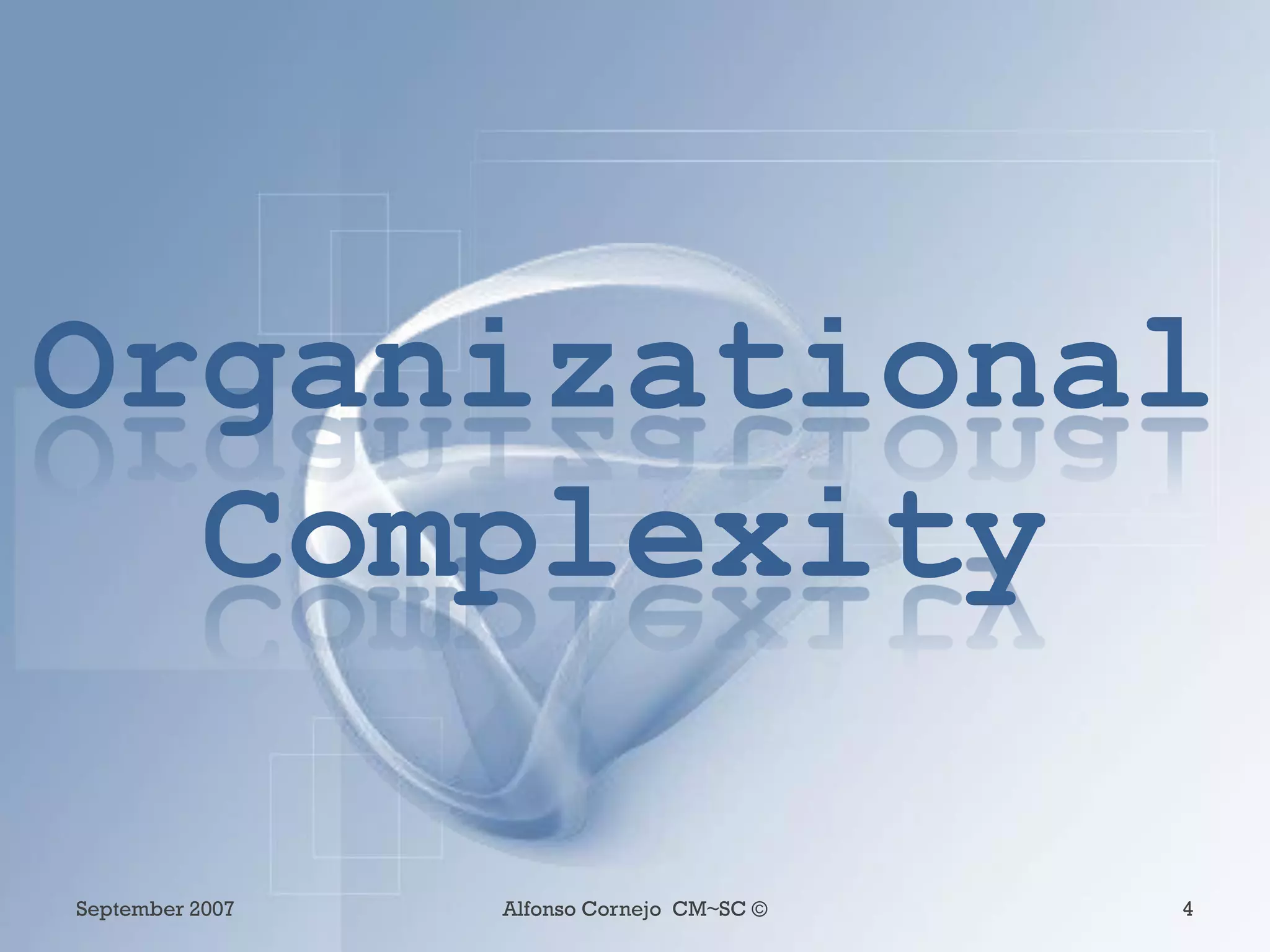 Complexity and Structural Change | PDF