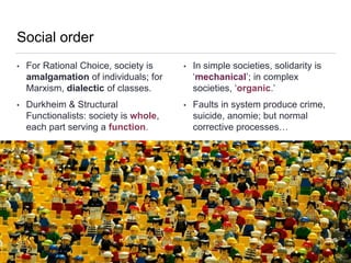 FOAR 701: Functionalism, Structural functionalism, et al. | PPTX