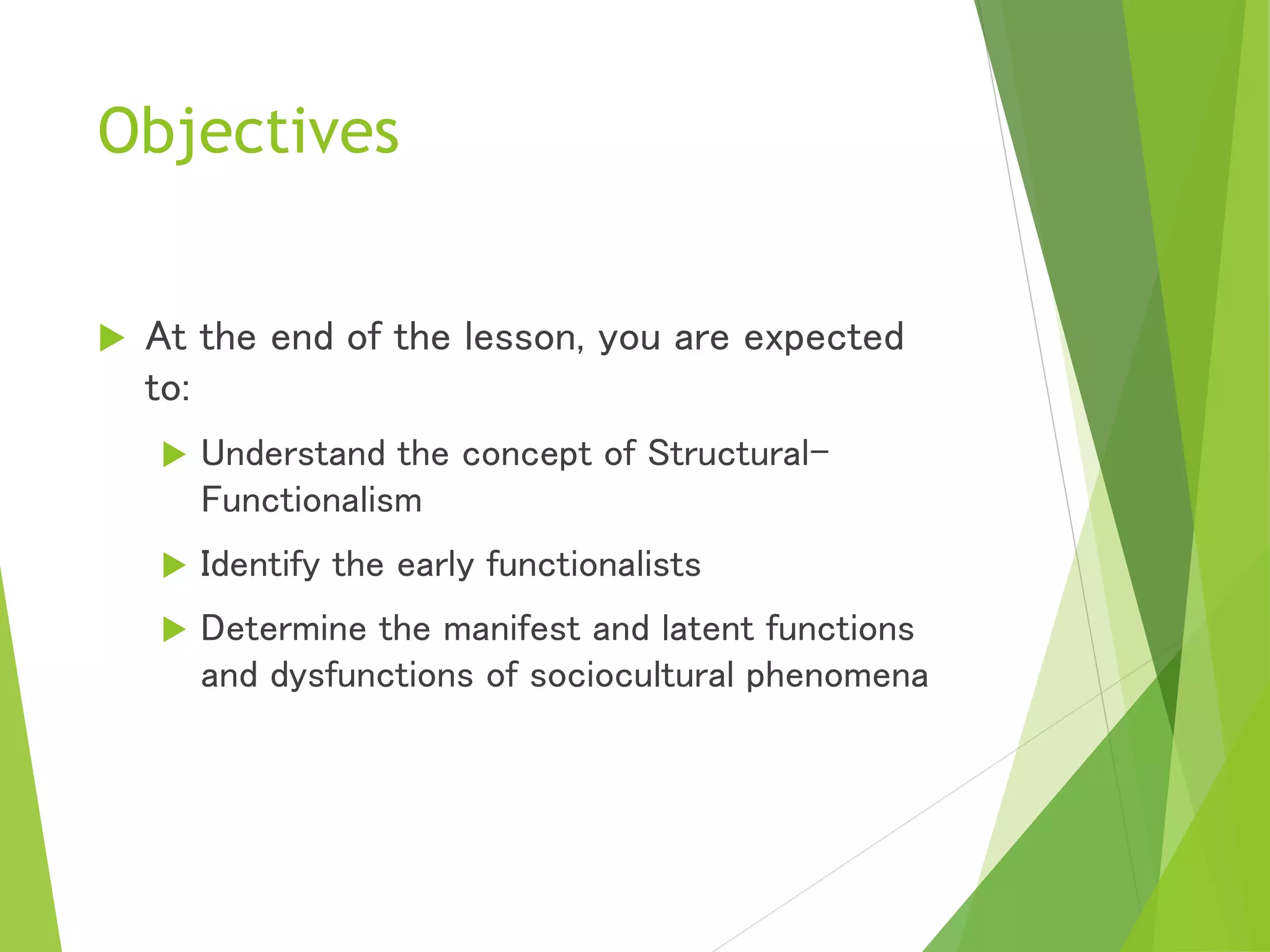 Structural functionalism | PPTX
