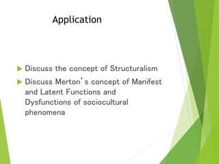 Structural functionalism | PPTX
