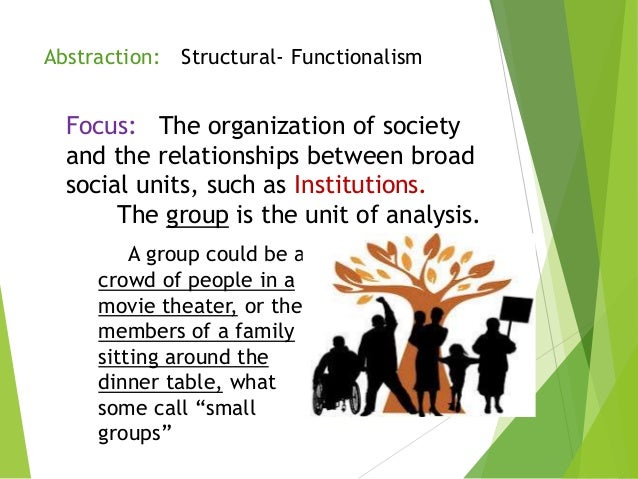 Structural functionalism