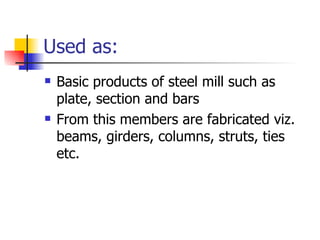 Structural steel | PPT