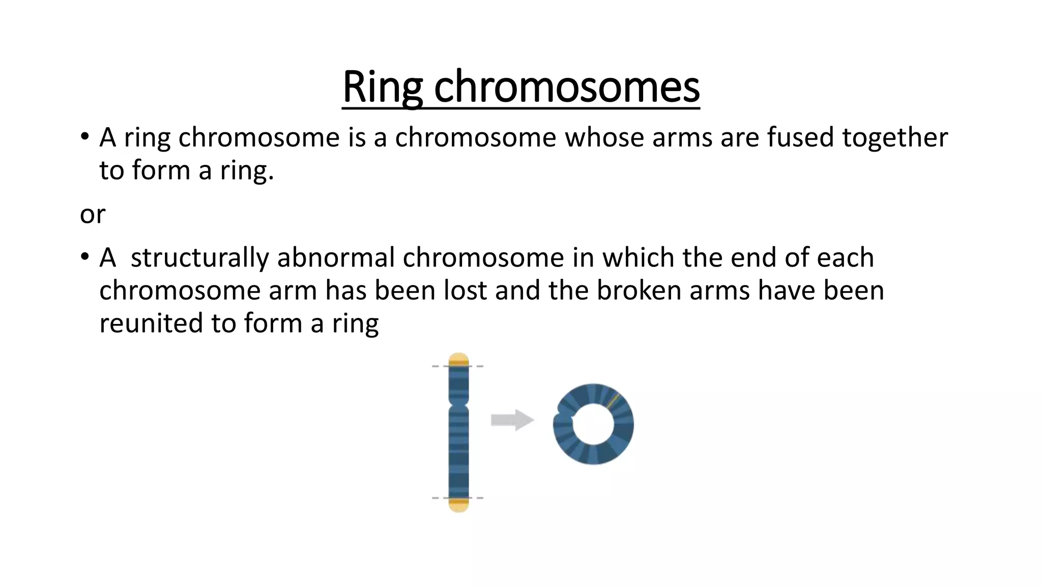 Structural aberrations of chromosomes | PPTX