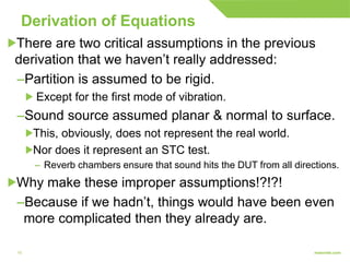 Structural Acoustics Lecture | PPT