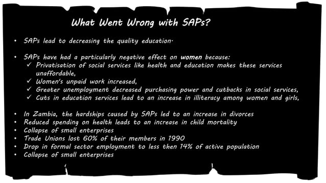 Structural Adjustment Programmes (SAPs) ppt | PDF | Economy | Business ...