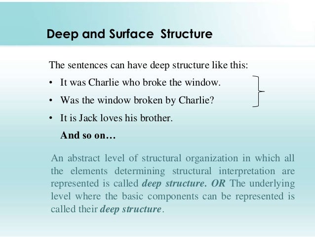 Structural ambiguity