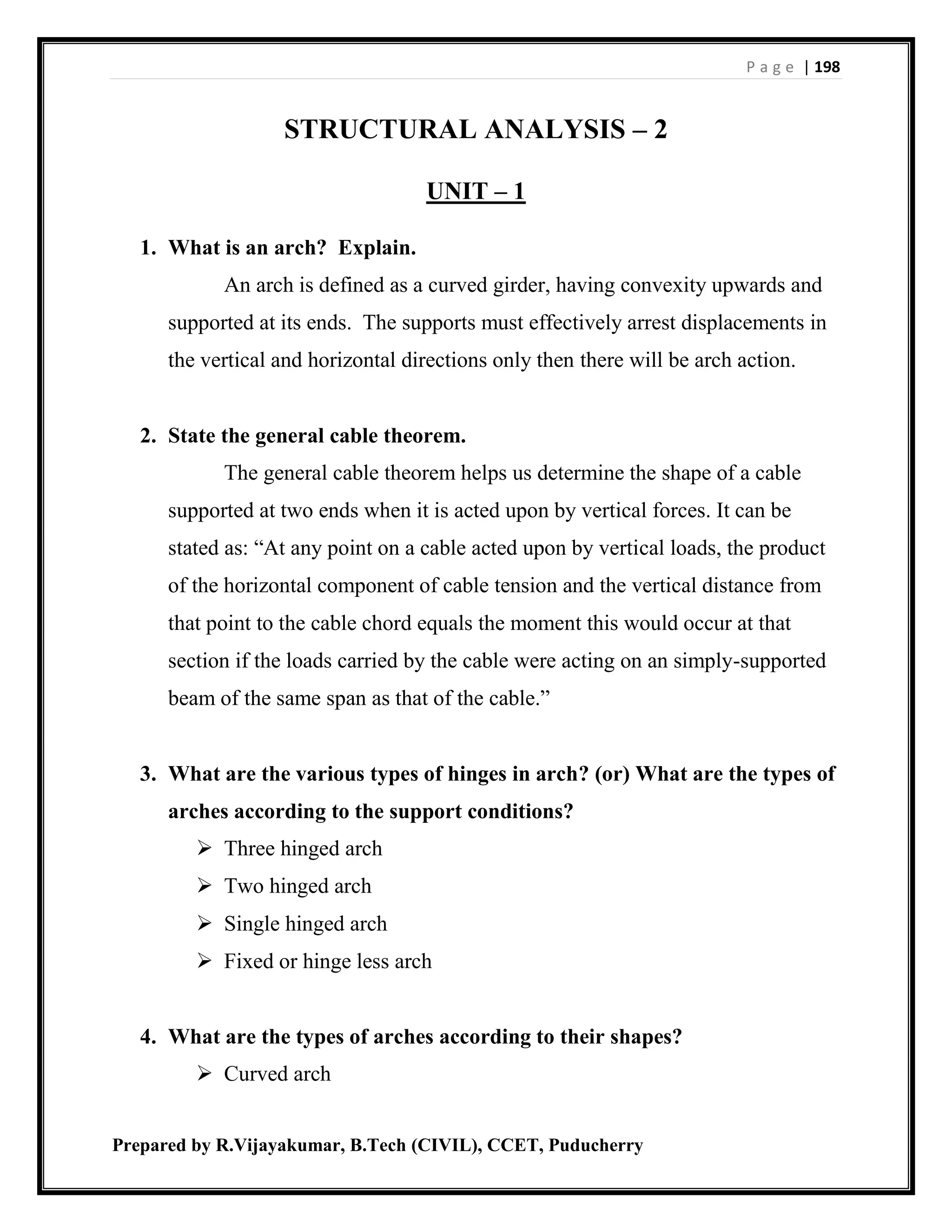 Structural analysis 2 | PDF
