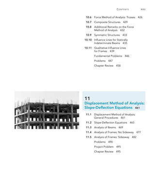 STRUCTURAL ANALYSIS NINTH EDITION R. C. HIBBELER | PDF