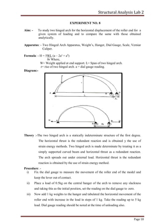 Structural Analysis 2 Lab Manual Pdf
