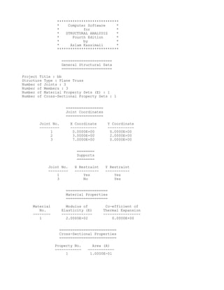Structural analysis 4 | PDF