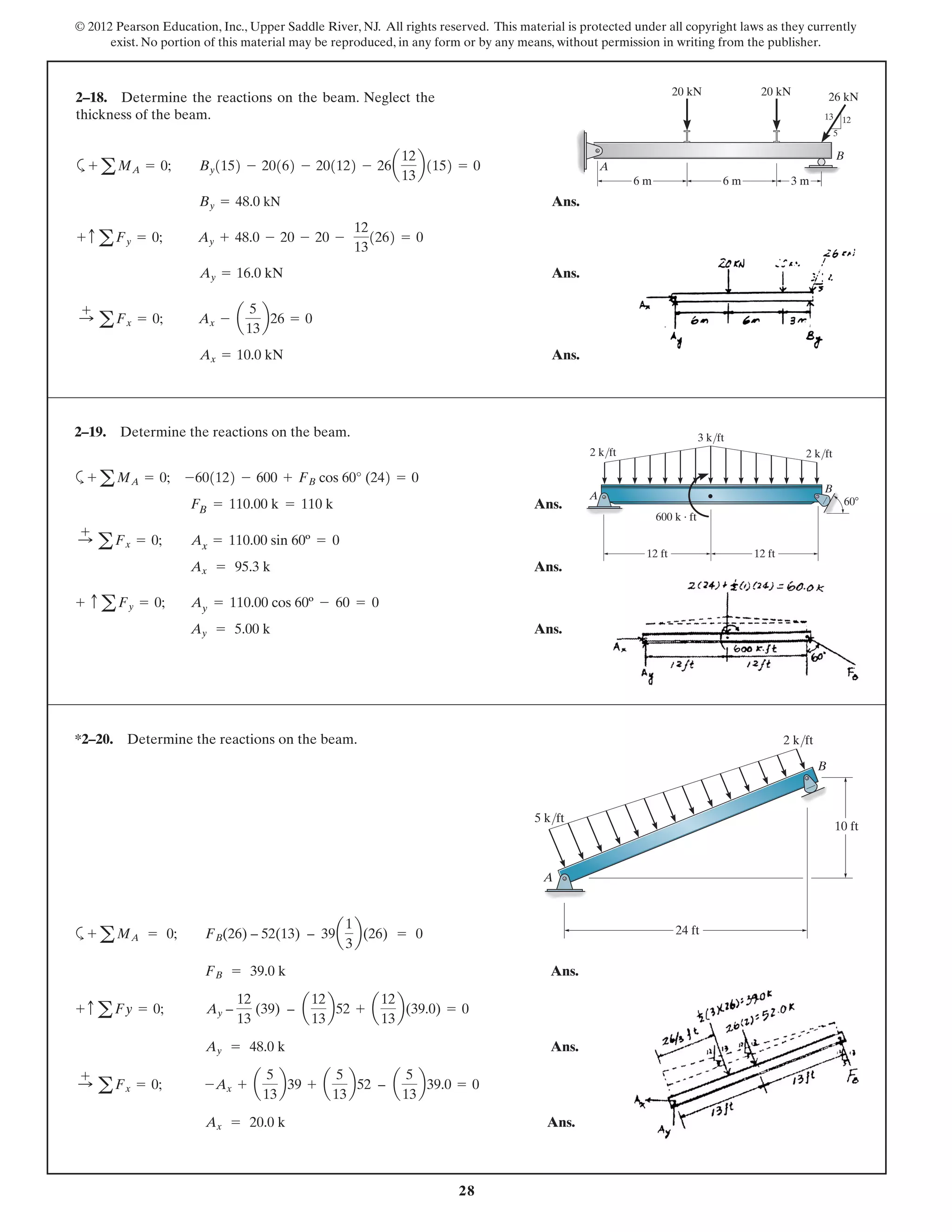 Structural Analysis 8th Edition Solutions Manual | PDF