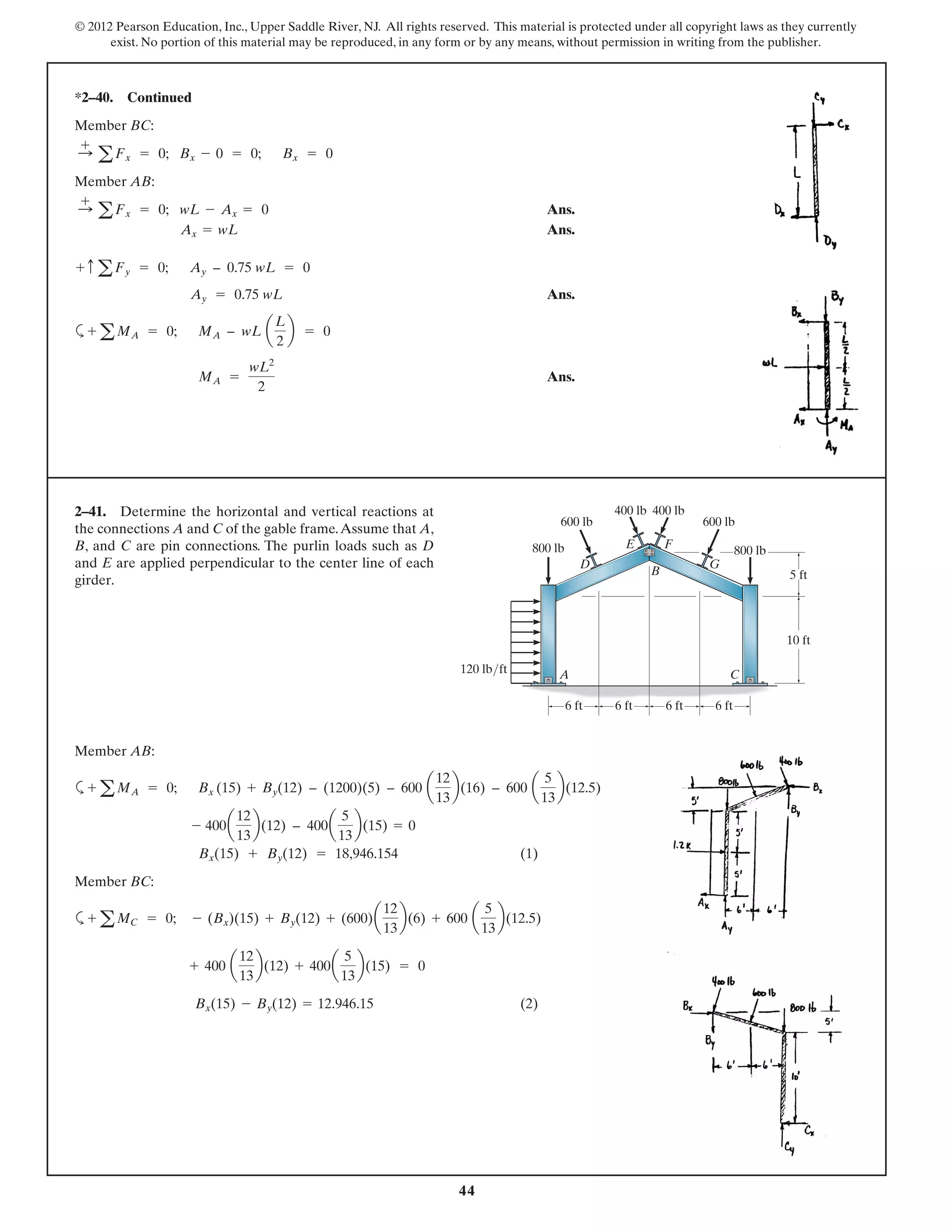 Structural Analysis 8th Edition Solutions Manual | PDF