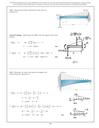 Structural Analysis 8th Edition Solutions Manual | PDF
