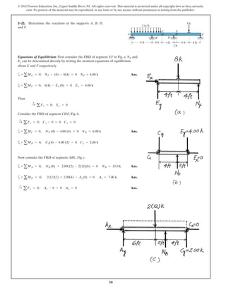 Structural Analysis 8th Edition Solutions Manual | PDF