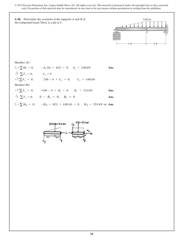 Structural Analysis 8th Edition Solutions Manual | PDF
