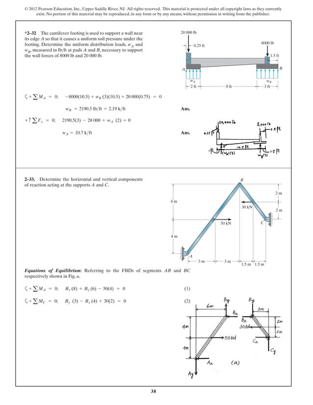 Structural Analysis 8th Edition Solutions Manual | PDF