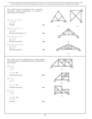Structural Analysis 8th Edition Solutions Manual | PDF