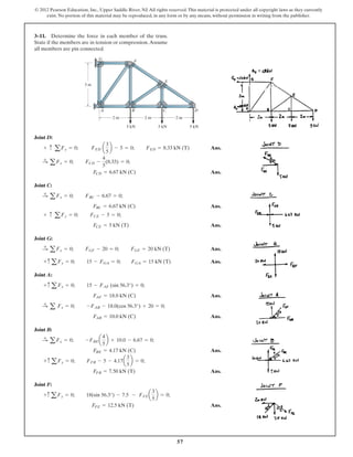 Structural Analysis 8th Edition Solutions Manual | PDF