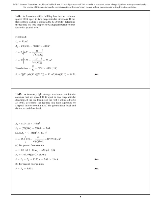 Structural Analysis 8th Edition Solutions Manual | PDF