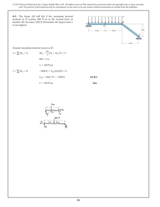 Structural Analysis 8th Edition Solutions Manual | PDF