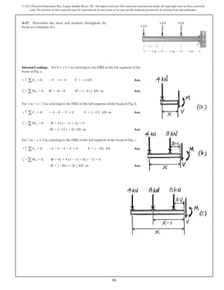 Structural Analysis 8th Edition Solutions Manual | PDF