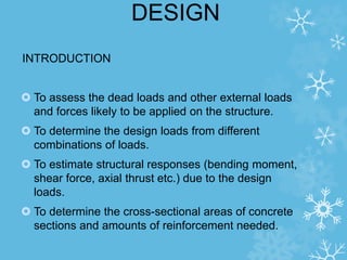 Structural analysis and design of multi storey ppt | PPTX