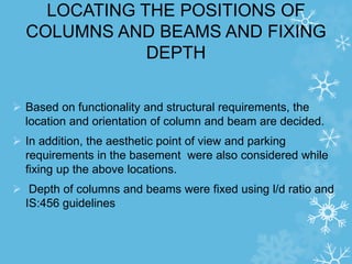 Structural analysis and design of multi storey ppt | PPTX