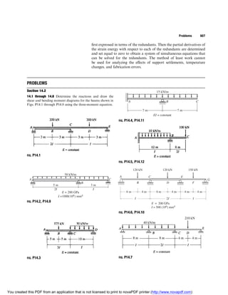 Three-Moment Equation and the Method of Least Work :Structural analysis ...