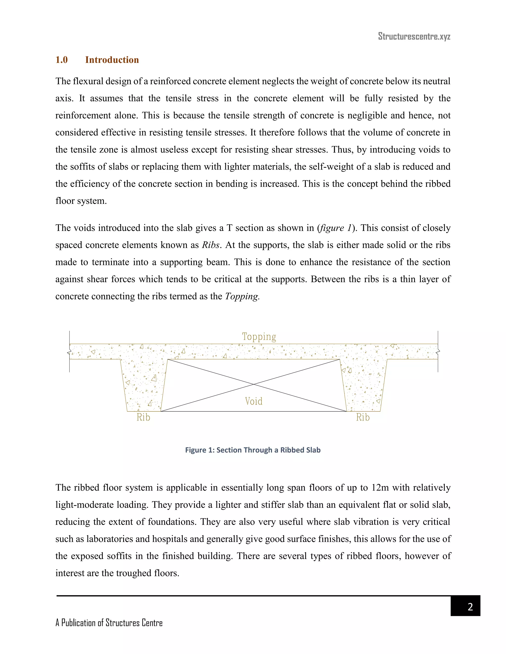 Structural analysis & design of troughed floors | PDF