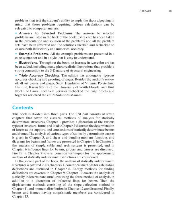 Structural Analysis, Hibbeler, 8th ed Textbook | PDF