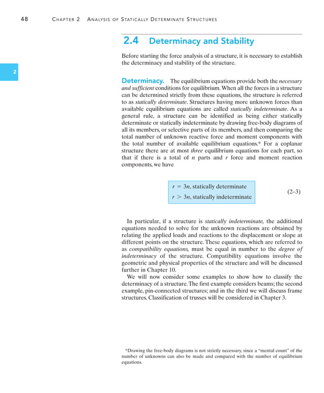 Structural Analysis, Hibbeler, 8th ed Textbook | PDF