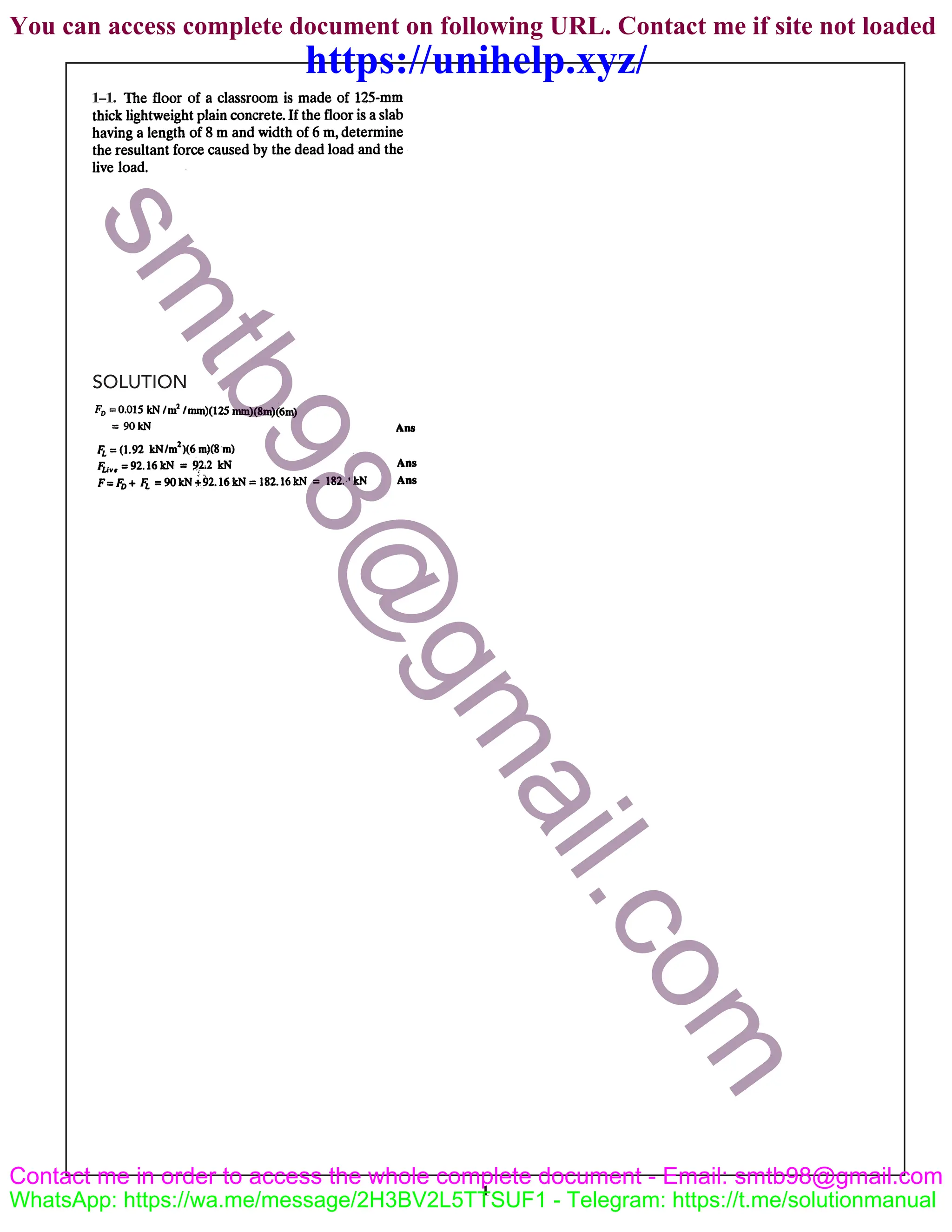 Hibbeler Structural Analysis SI 10th Ed.: Detailed Answers to Problems ...