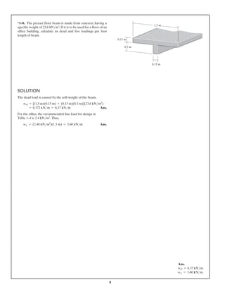 Hibbeler Structural Analysis SI 10th Ed.: Detailed Answers to Problems ...