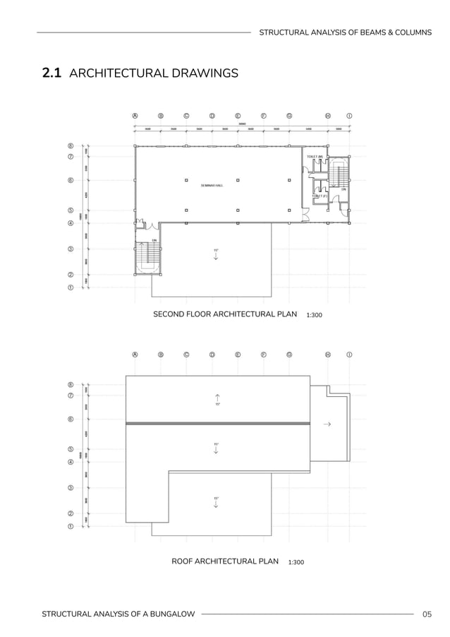 Building Structure : Structural analysis of a bungalow | PDF