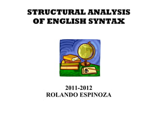 Structural analysis of english syntax | PPT