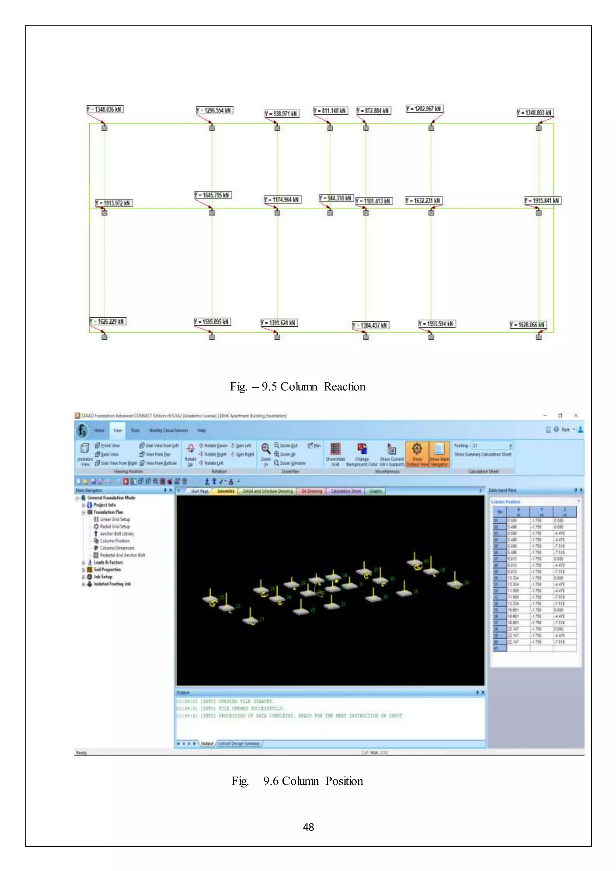 Structural anaysis and design of g + 5 storey building using bentley stadd pro software | DOCX