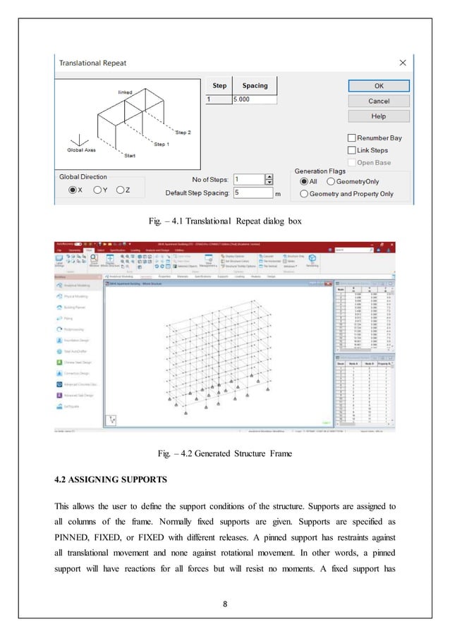 Structural anaysis and design of g + 5 storey building using bentley ...