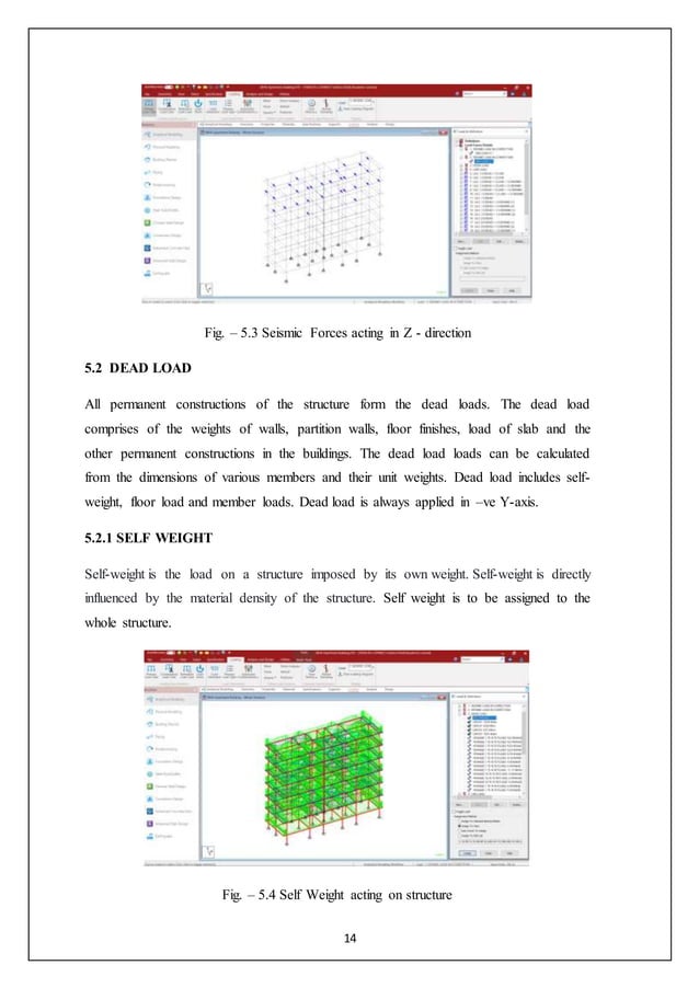 Structural anaysis and design of g + 5 storey building using bentley stadd pro software | DOCX