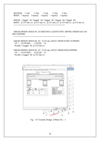 Structural anaysis and design of g + 5 storey building using bentley stadd pro software | DOCX
