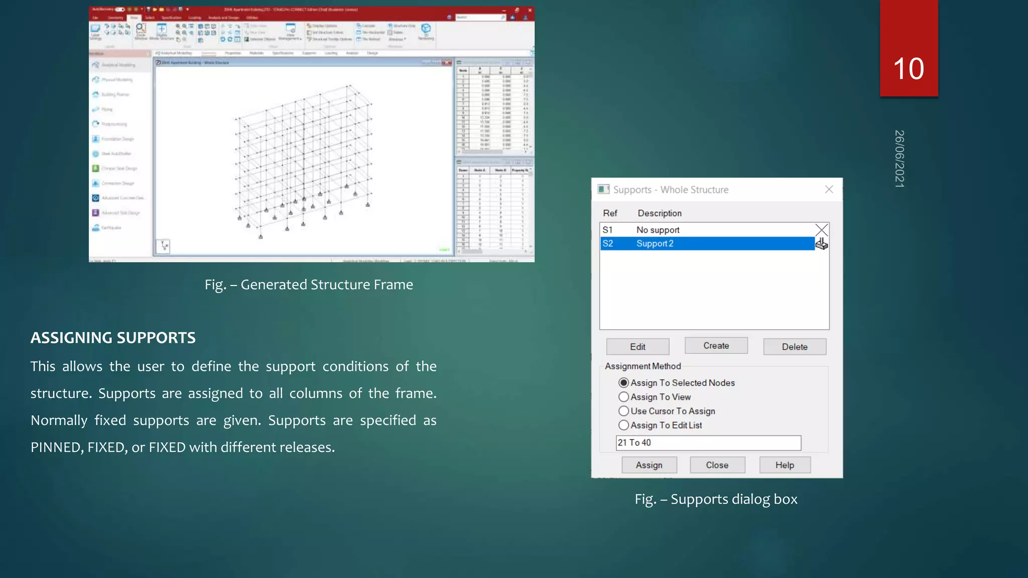 Structural anaysis and design of g + 5 storey building using bentley stadd pro software | PPTX