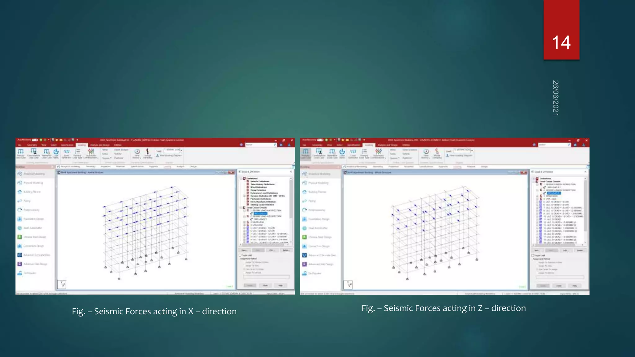 Structural anaysis and design of g + 5 storey building using bentley ...